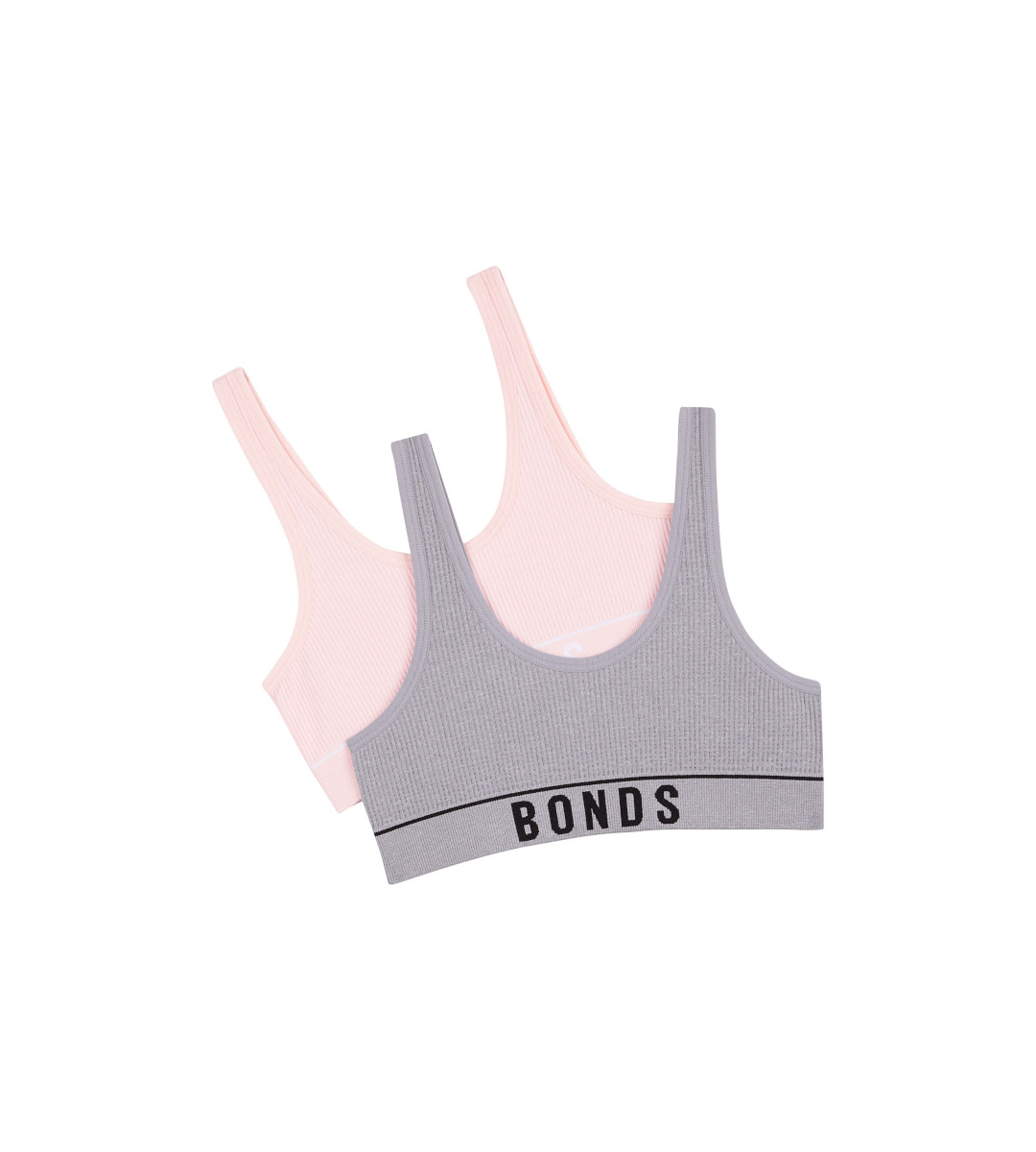 Bonds Girls Original Rib Tank Crop 2 Pack – BRAS.CO.NZ