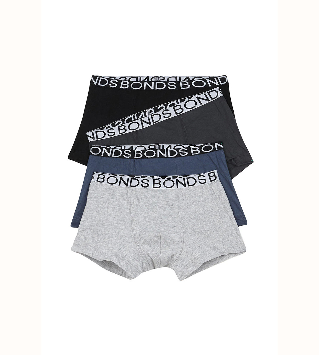 Bonds Boys Trunk 4 Pack – BRAS.CO.NZ
